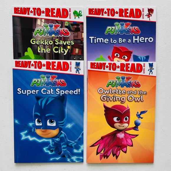 Other | New Ready To Read Level One 4 Book Bundle Pj Masks | Poshmark